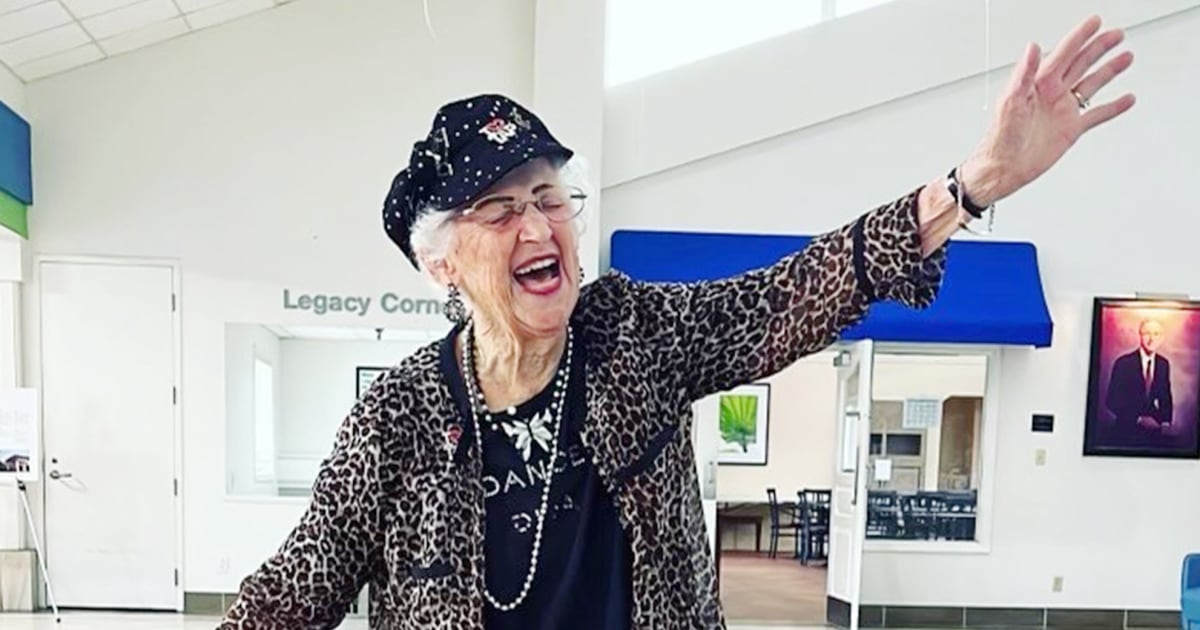 Woman Known As Dancing Nana Turns 102, Shares Tips For Long Life