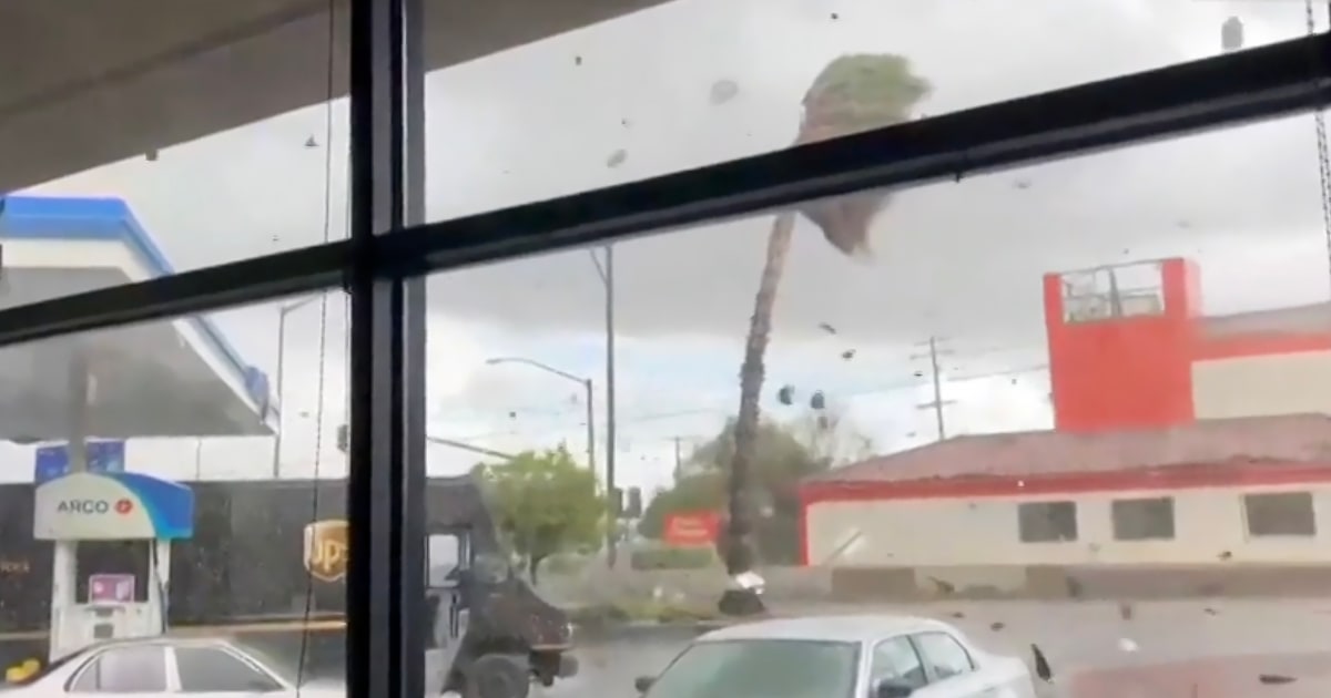 Video Shows Teacher Sucked Out of Classroom During Rare California Tornado