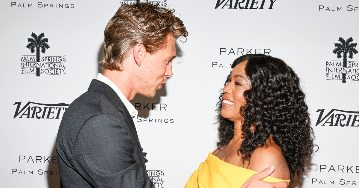 Angela Bassett Shares the Reason She Held Austin Butler's Hand at the ...