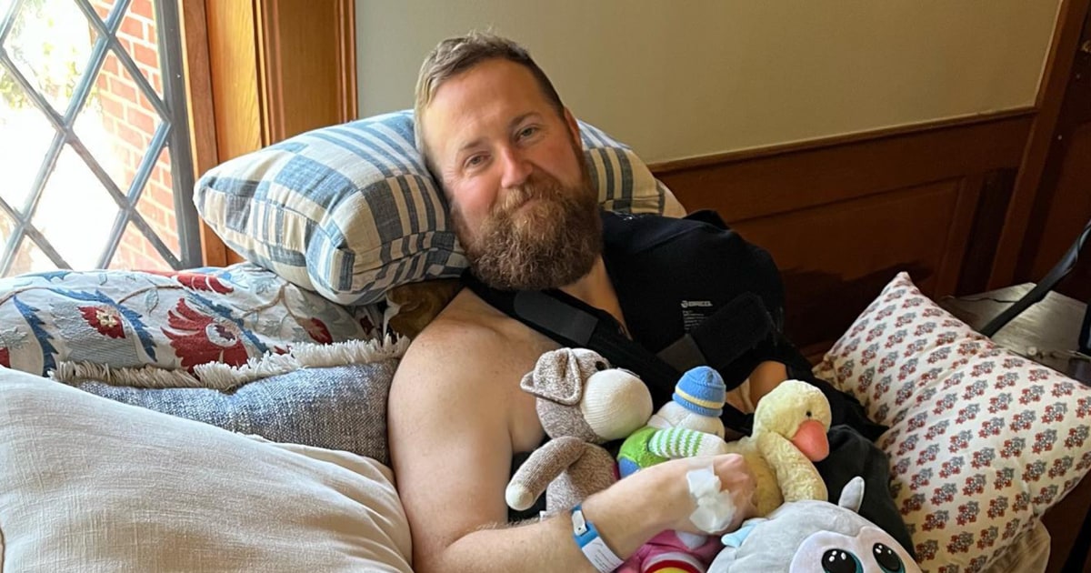 Ben Napier has the 'best nursing staff' at home as he recovers from ...