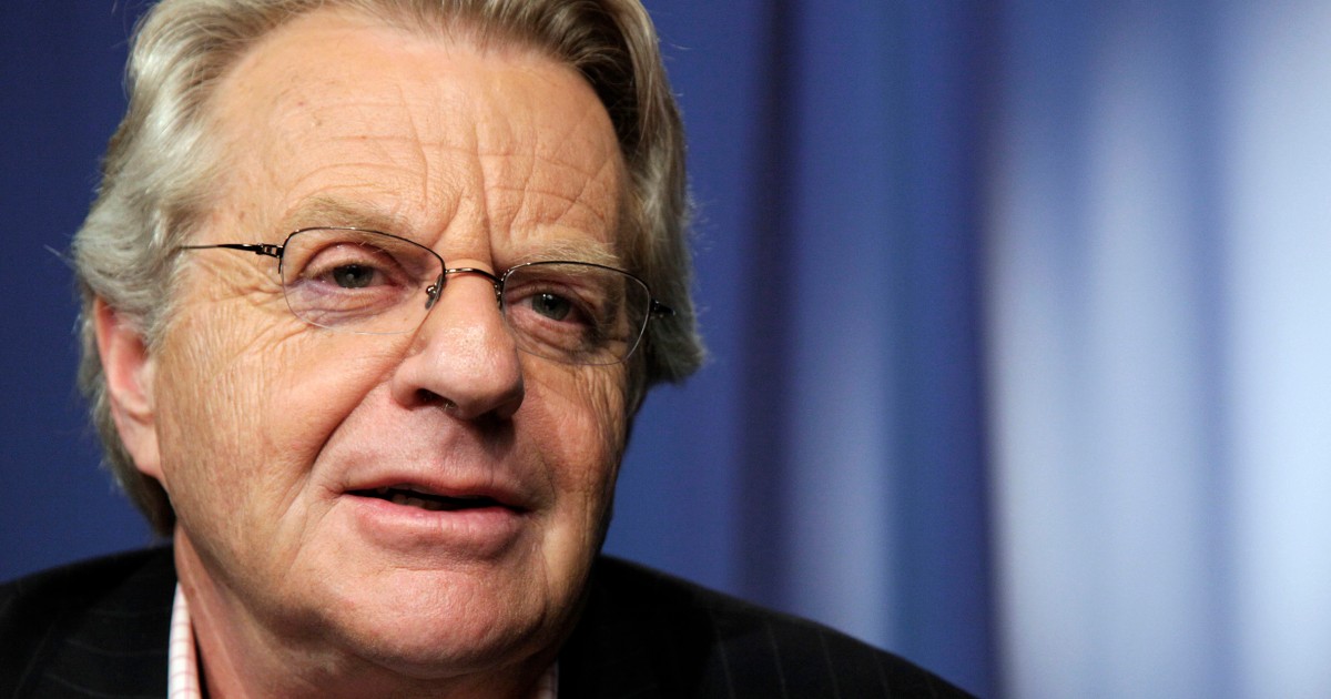 Jerry Springer, Talk Show Host and Former Cincinnati Mayor, Dead at 79