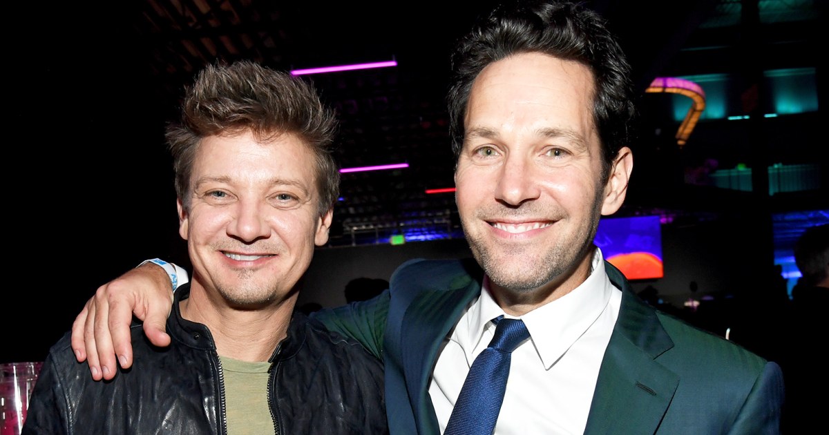 Jeremy Renner Shares Funny Get-Well Video Paul Rudd Sent Him