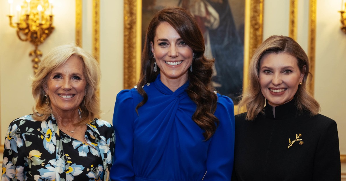 Kate Middleton Meets Jill Biden Ahead Of King Charles' Coronation