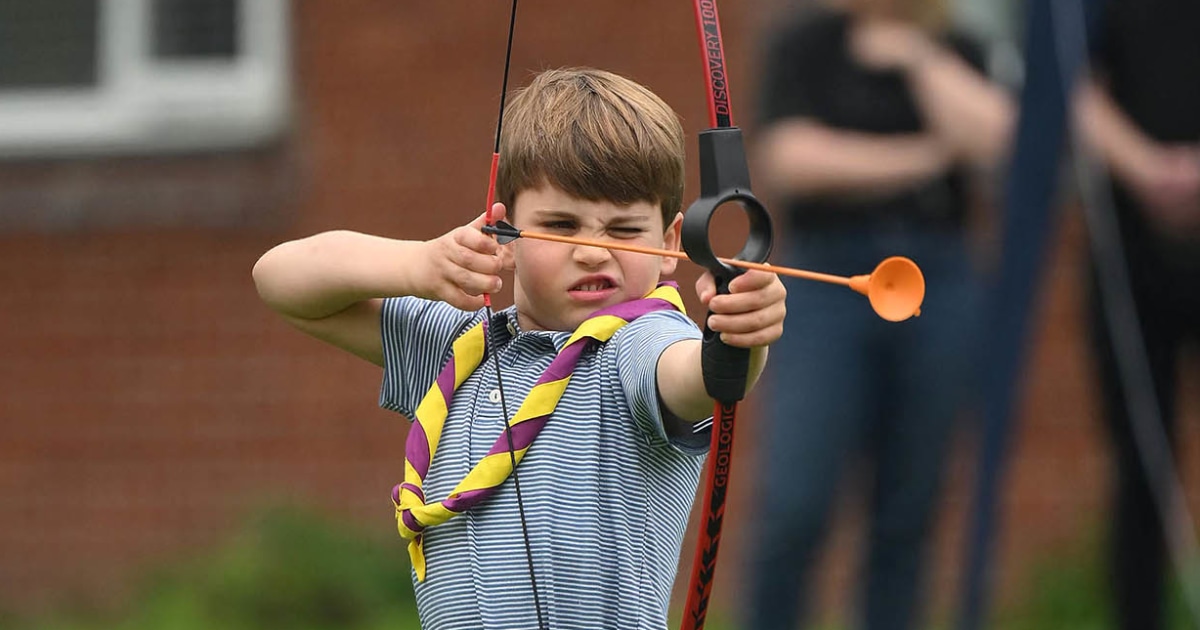 Prince Louis Attends 1st Official Royal Engagement As Part of The Big ...