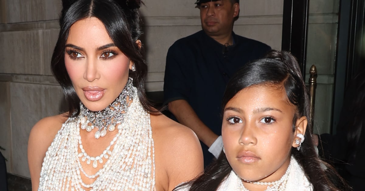 Kim Kardashian’s Daughter Saved Her Met Gala Dress When It Started ...