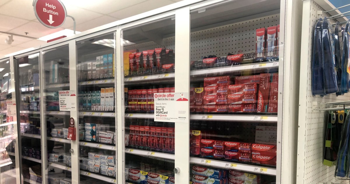 Target Is Installing More Security Glass After Organized Retail Crime Rises