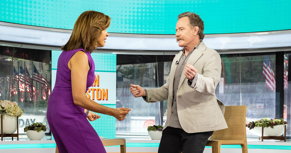 See Bryan Cranston Give Hoda Kotb a Dance Lesson on TODAY