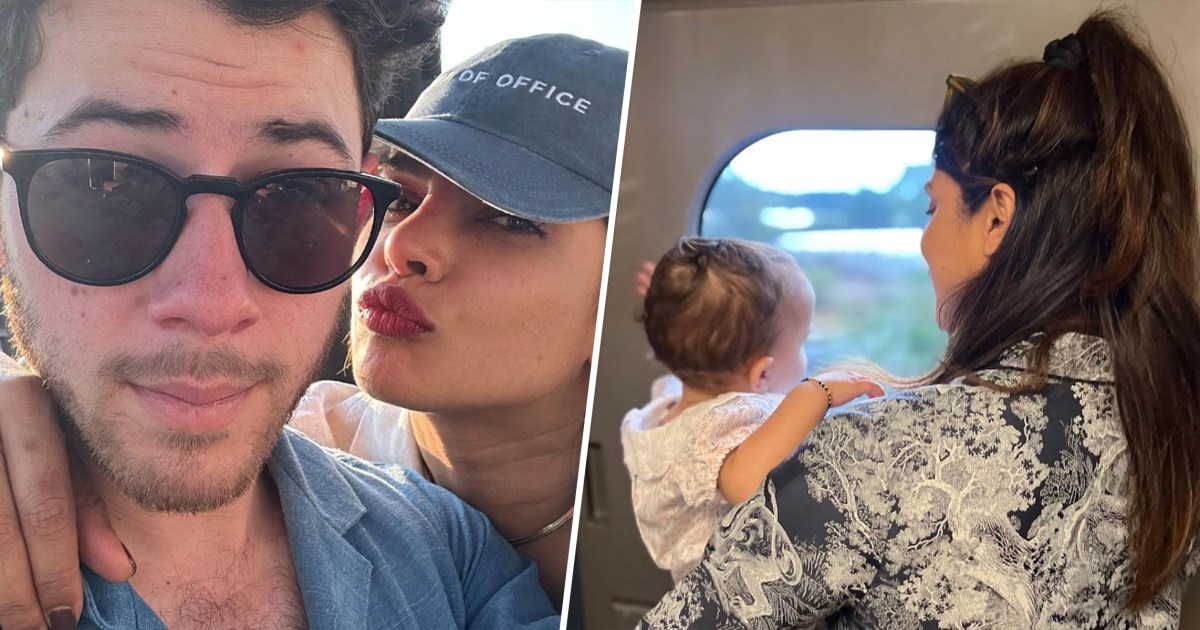 Priyanka Chopra Posts Pics of Baby Malti with Her, Nick Jonas and Their ...