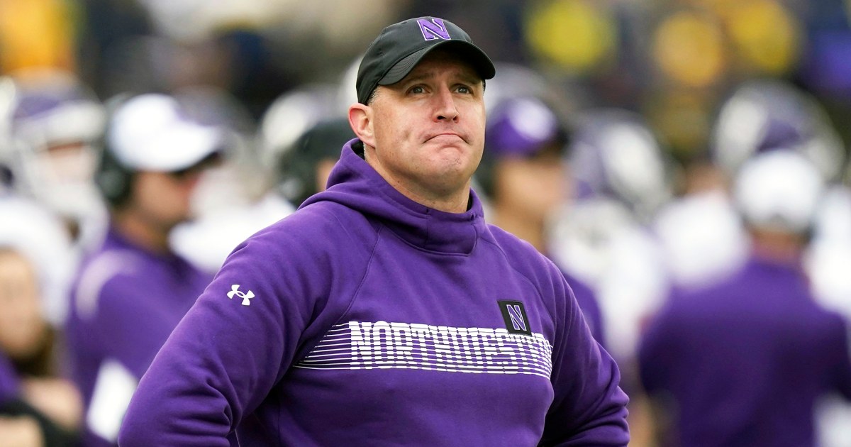 Northwestern Head Football Coach Pat Fitzgerald Fired After Hazing ...