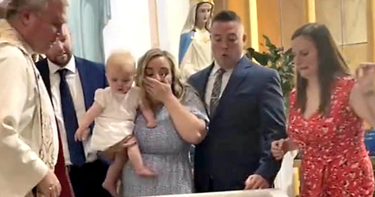 Mom shares viral video of how son’s baptism was epic disaster - TrendRadars