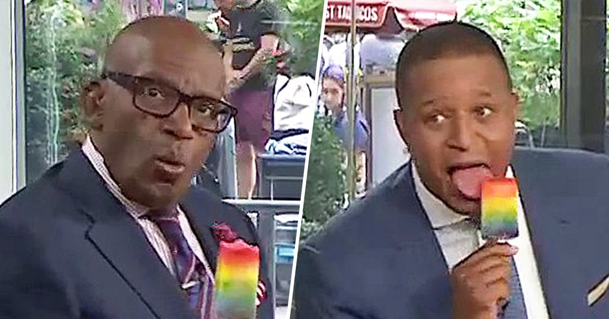 Al Roker Pokes Fun At Craig Melvin’s Ice-Pop-Eating ‘Method’ Al Roker Pokes Fun At Craig Melvin’s Ice-Pop-Eating ‘Method’