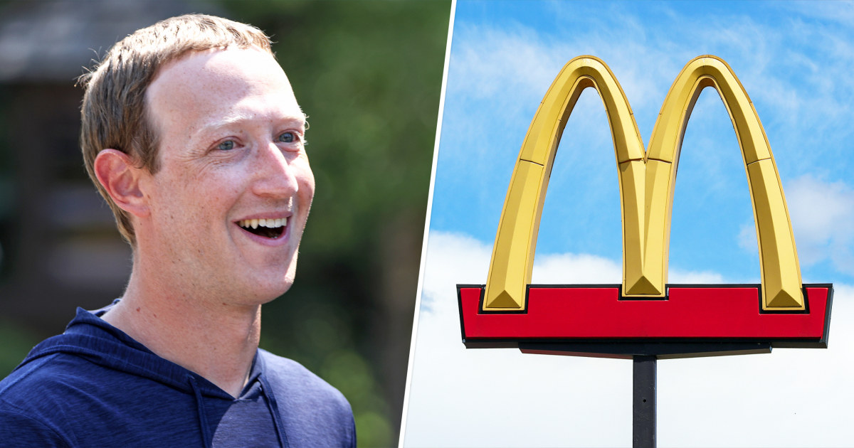 Mark Zuckerberg Reveals 4,000-Calorie-Per-Day McDonald’s Order