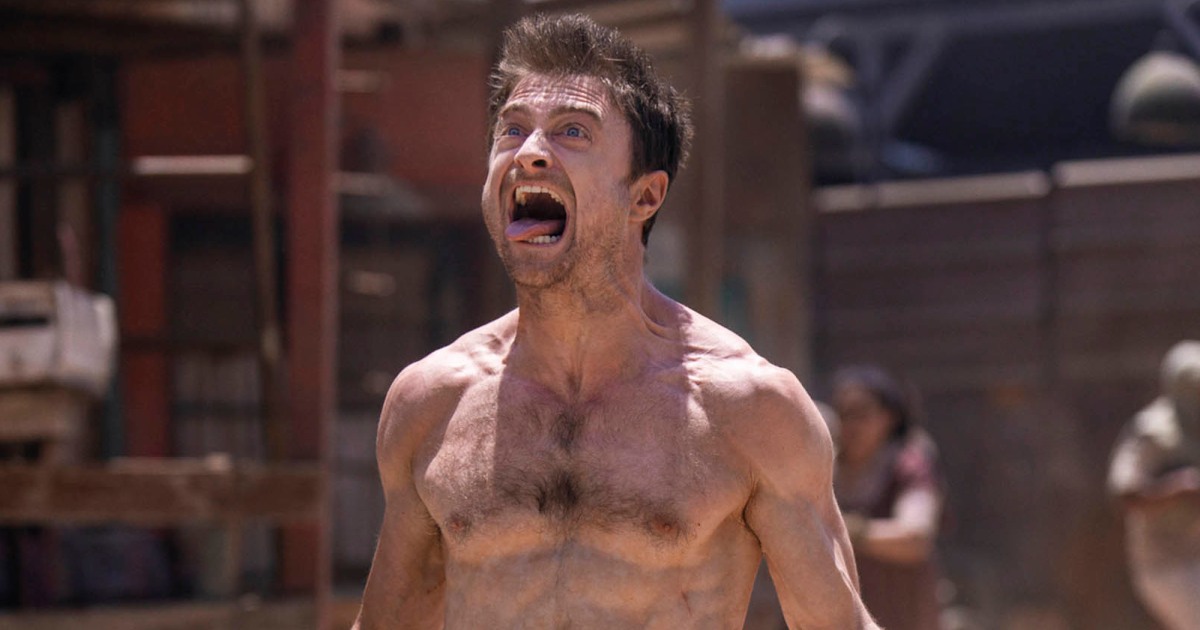 Daniel Radcliffe Appears In His Underwear on 'Miracle Workers'