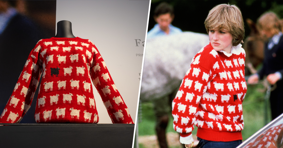 Princess Diana's Sheep Sweater Sells for $1.1 Million. How to Get Your Own