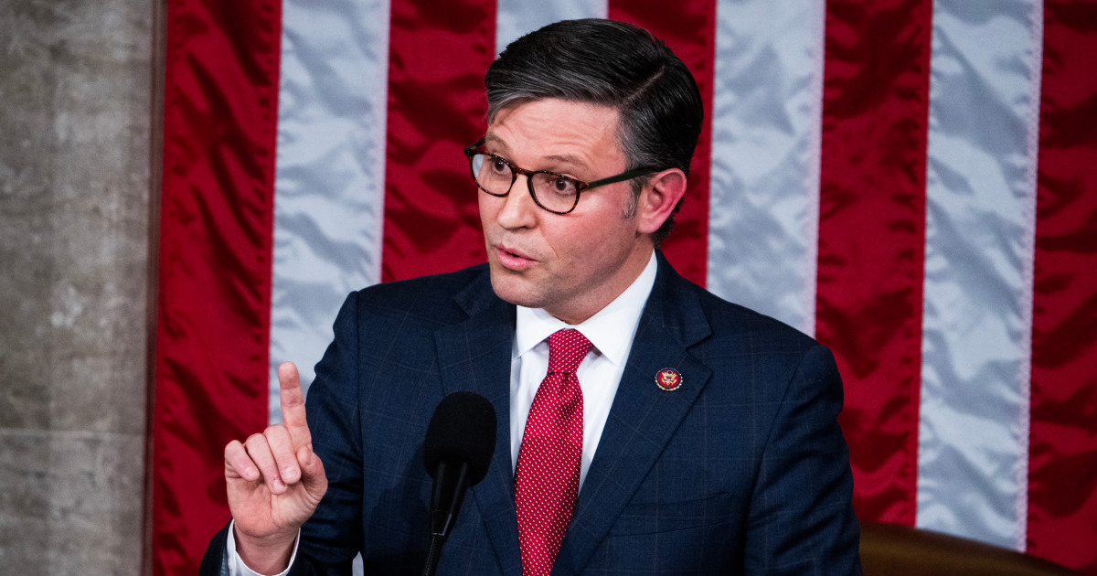 House Speaker Mike Johnson is a vulnerability for the GOP in 2024