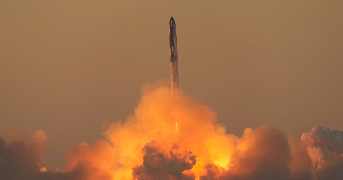 SpaceX’s Starship Achieves Liftoff, Separation But Loses Rocket