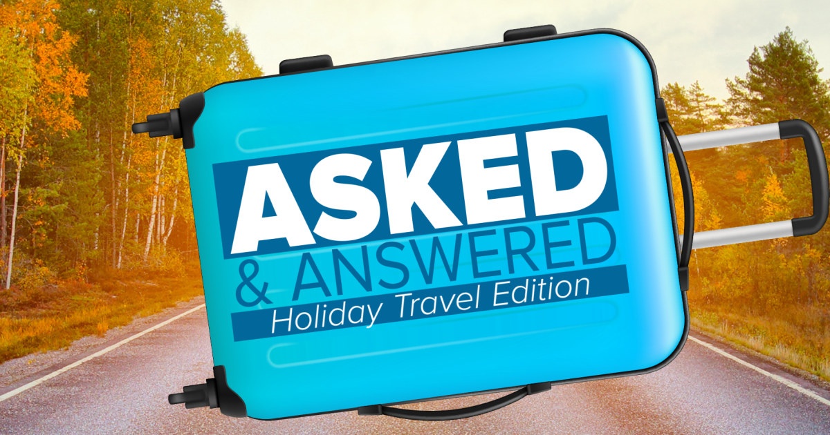 Send the TODAY Show Your Holiday Travel Questions