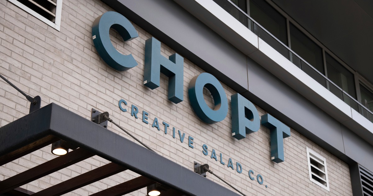 Chopt Sued After Customer Ate Salad with Finger, Lawsuit Claims