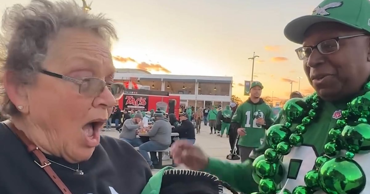 Eagles Fans Marie Nee and Terrence Speights Go Viral After Winning ...