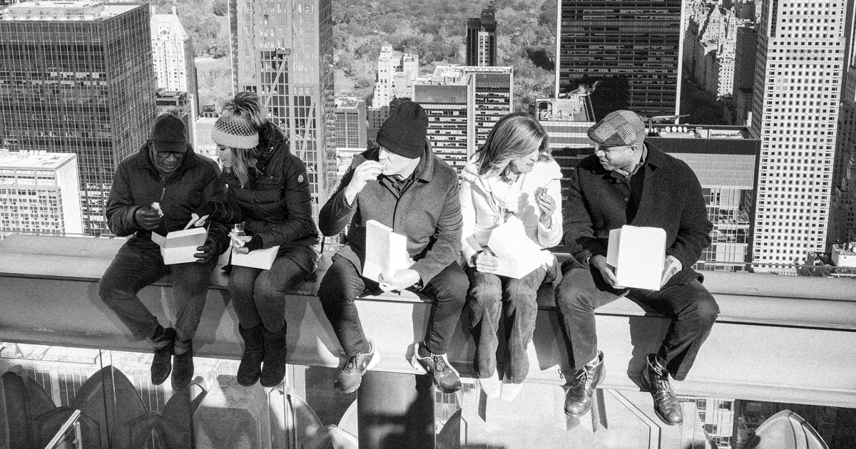 TODAY Team Visits 'The Beam' at 30 Rock, Re-Creates 'Lunch Atop a ...