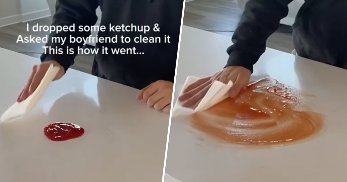 Ketchup Challenge: Women Are Testing Men’s Cleaning Abilites on TikTok