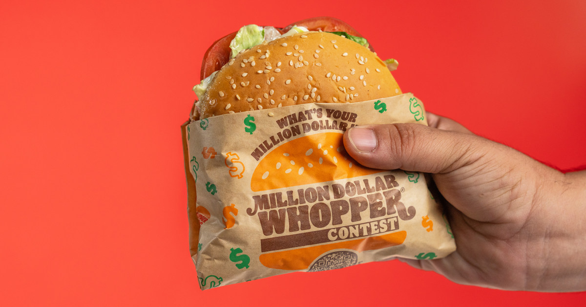 Burger King Whopper Contest: Win $1 Million for Your Idea