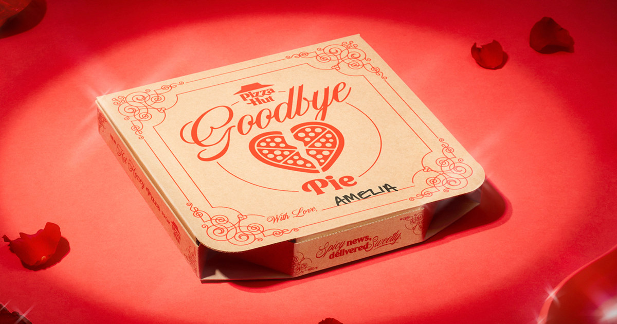 Pizza Hut Launches ‘Goodbye Pies’ for Valentine's Day Breakups