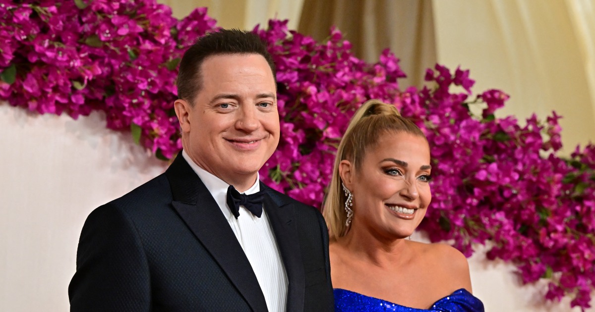 Brendan Fraser Beams on Red Carpet a Year After His Oscars Win