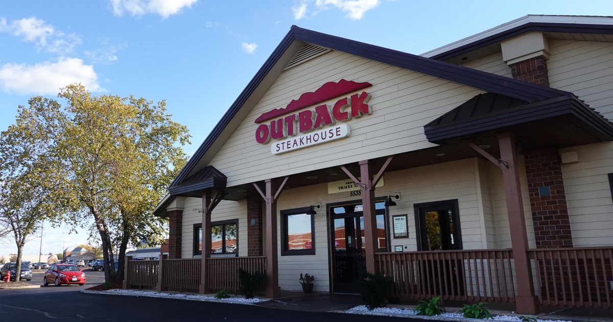 Outback Steakhouse Parent Company Closes 41 Restaurant Locations