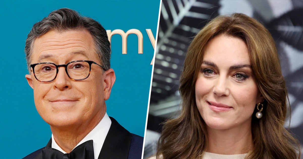 Stephen Colbert Addresses Kate Middleton's Cancer News After His Affair ...