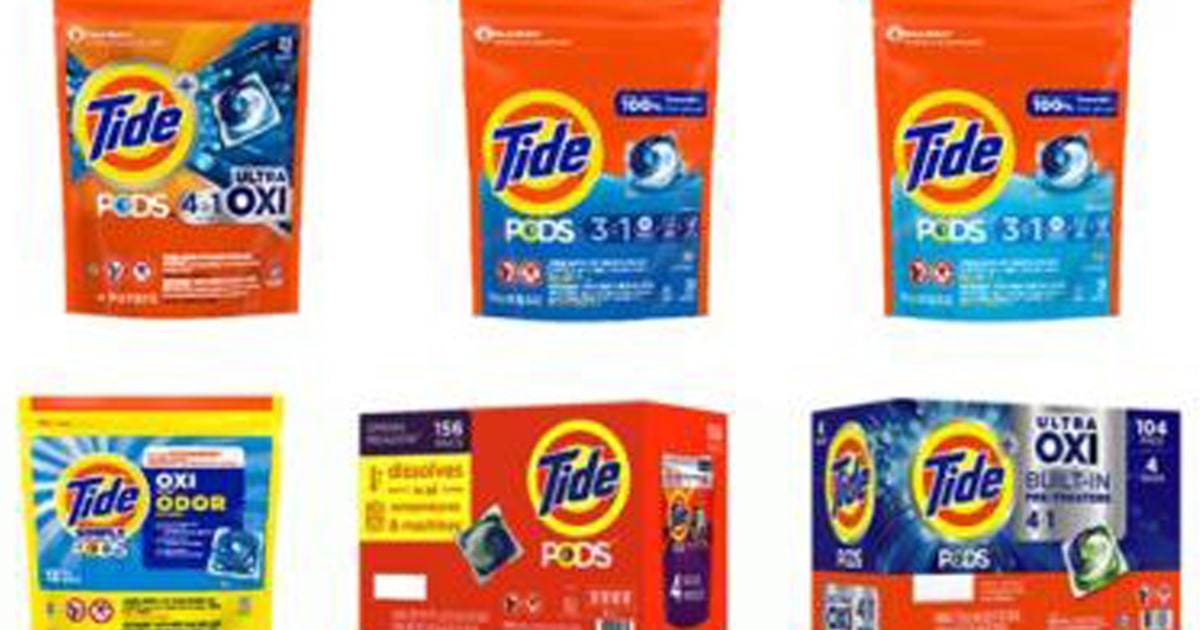 8.2 Million Tide Pod Bag Packages Recalled