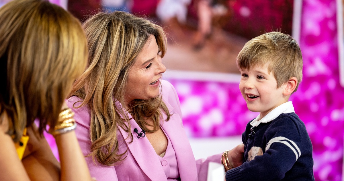 Jenna Bush Hager’s Son Joined Mom On TODAY For Snuggles And Chat