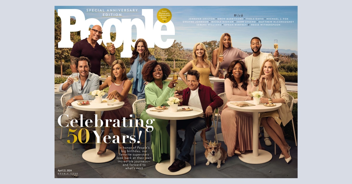 People Magazine Reveals 50th Anniversary Issue With Oprah and More