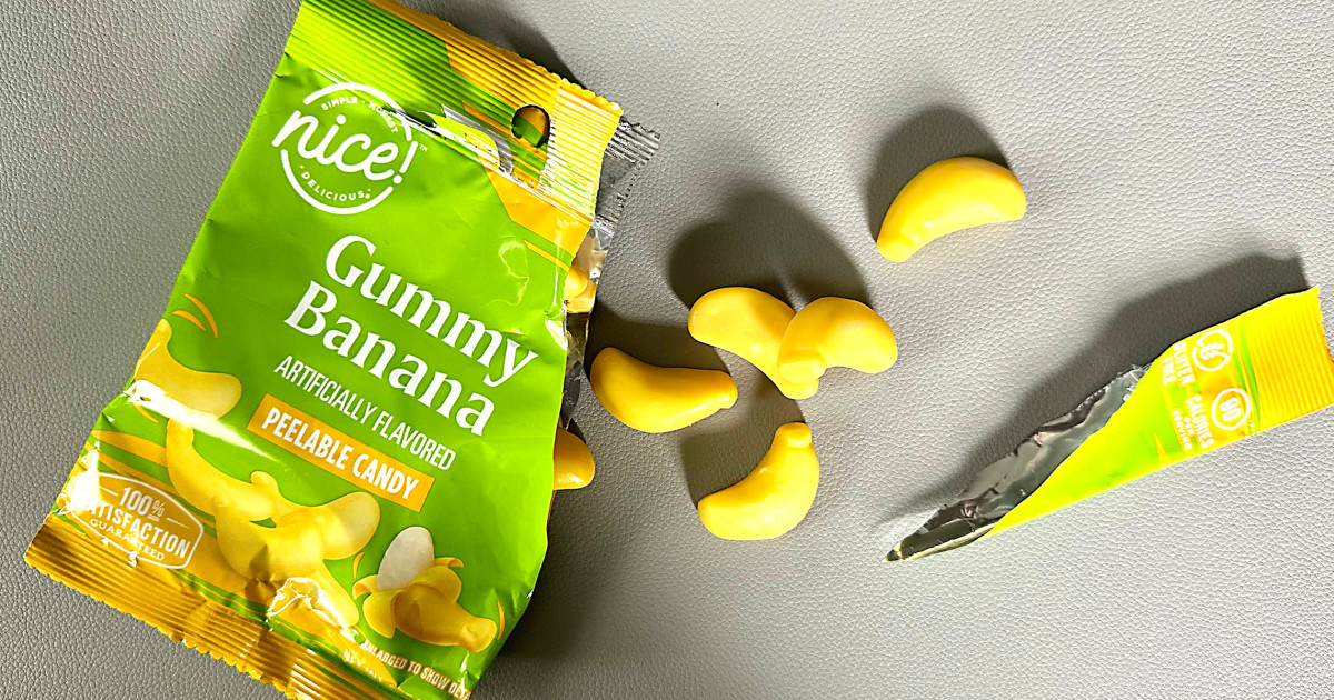 Walgreens Debuts Gummy Banana Peelable Candy