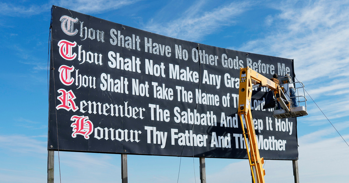 Louisiana Law Requires the Ten Commandments Displayed In Every Classroom