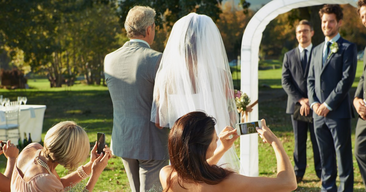 Rude or No? Internet Divided Over No-Phone Wedding