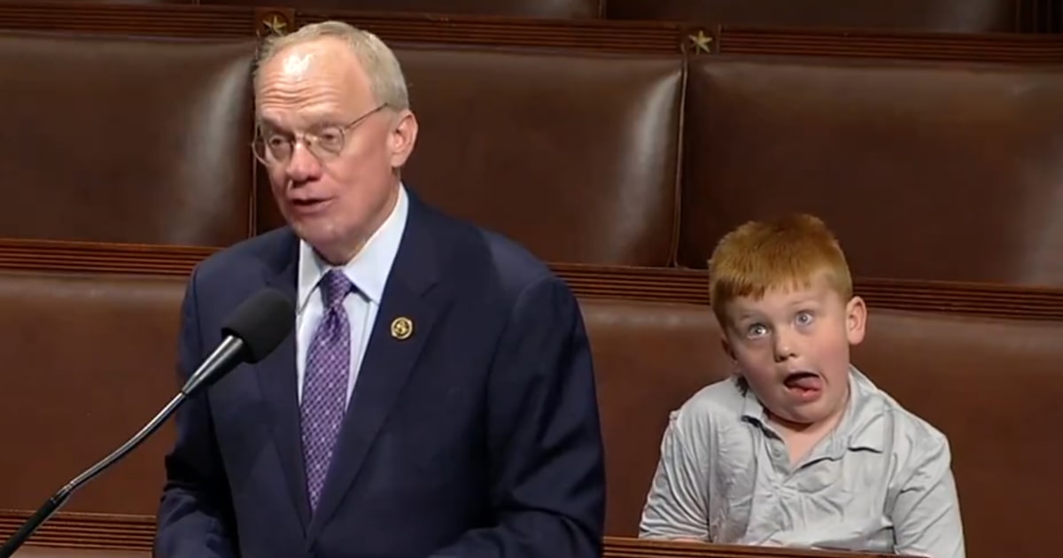 Rep. John Rose's Son Steals The Spotlight During Congressman's Remarks ...