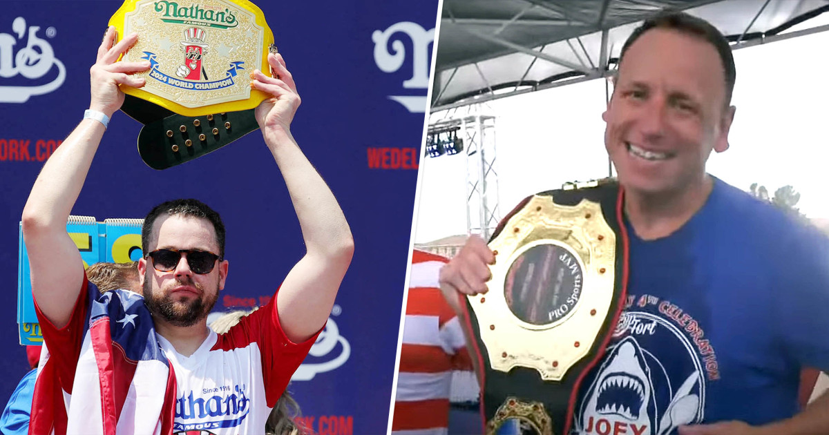 Joey Chestnut Almost Surpassed Nathan's Winner In Half the Time