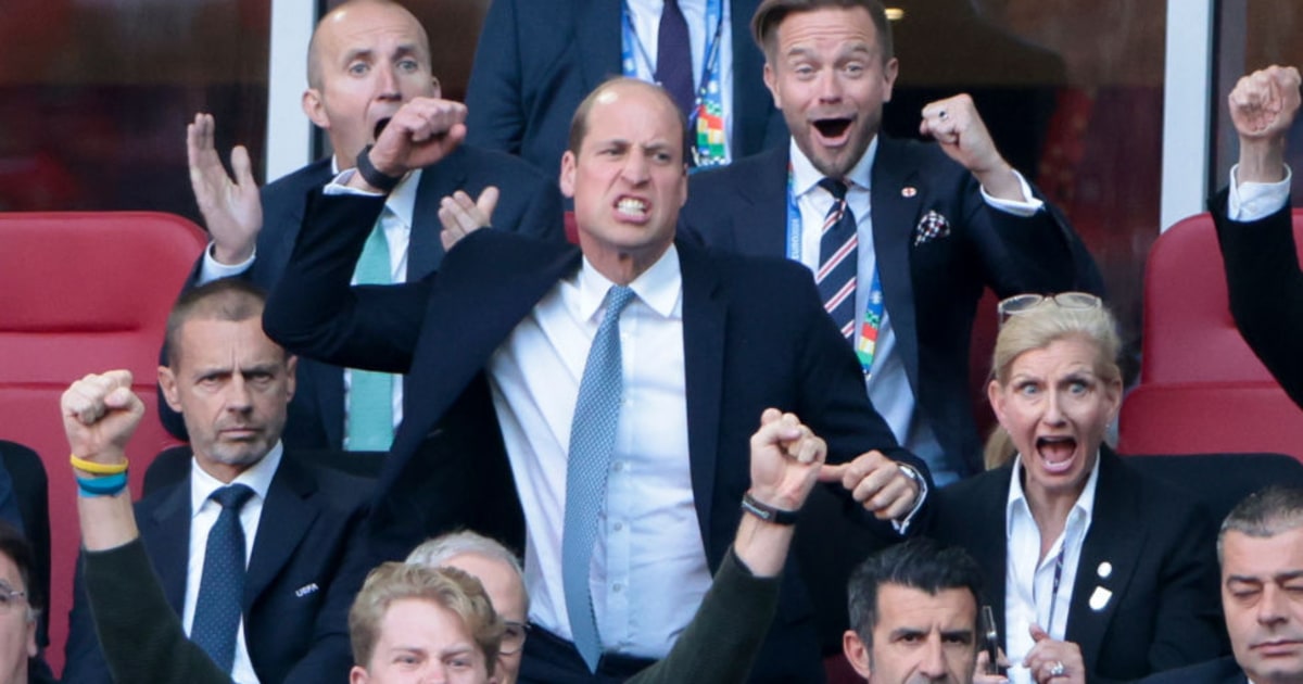 Prince William's Reaction To England Soccer Game Goes Viral