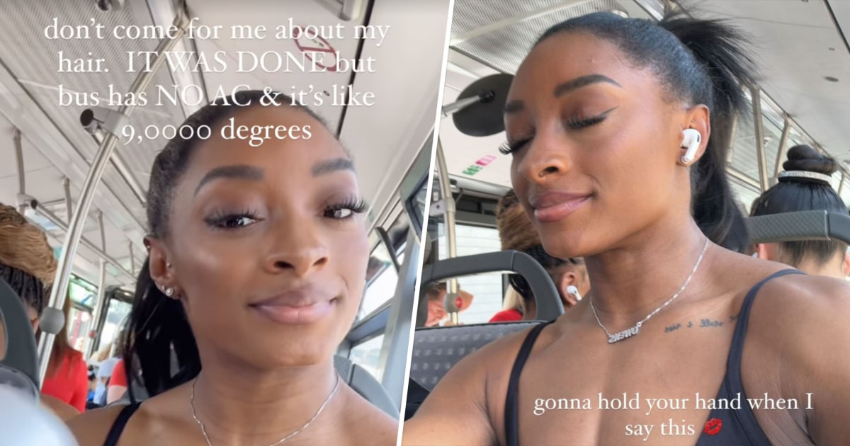 Simone Biles Addresses Critics of Her 2024 Paris Olympics Hair