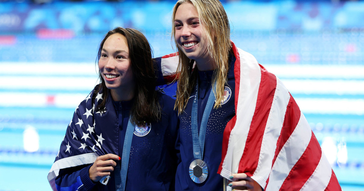 Torri Huske Wins Gold in 100M Butterfly, Asks Gretchen Walsh to Join ...