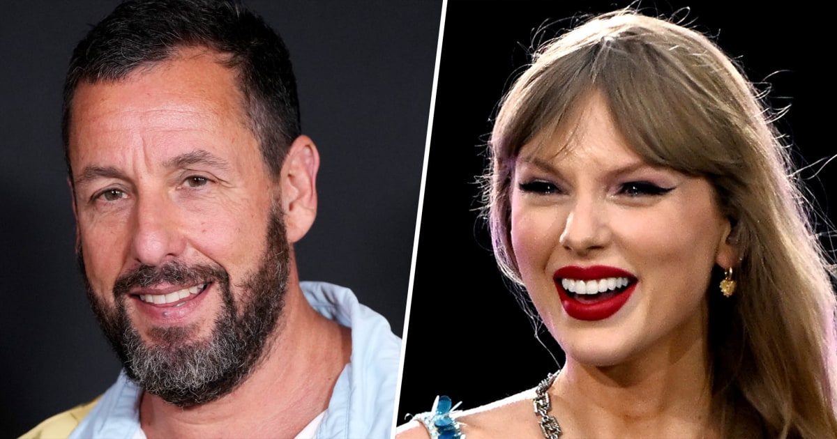Adam Sandler Talks Taylor Swift with Travis Kelce, What She Means to ...