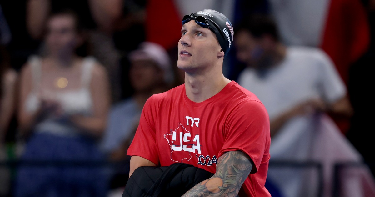 Caeleb Dressel Cries After Losses In Freestyle, Butterfly Events at ...