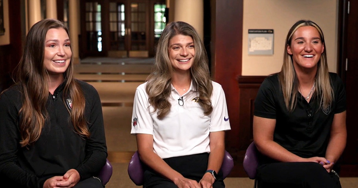 EXCLUSIVE: Meet the 3 Female Coaches on the Baltimore Ravens' Staff ...