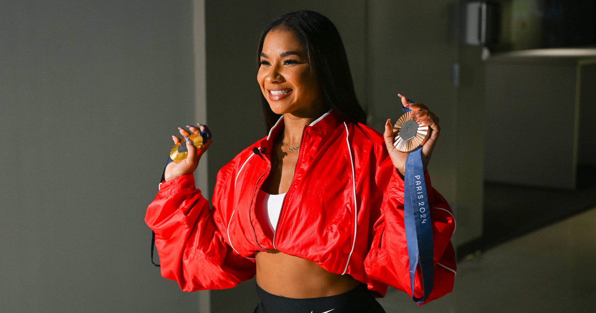 Jordan Chiles On Beyoncé Bow To Rebeca Andrade And Meeting Mariska