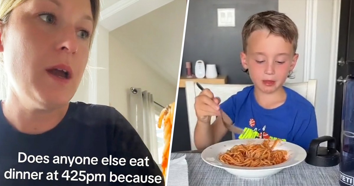 Why Some Kids Eat Dinner After School