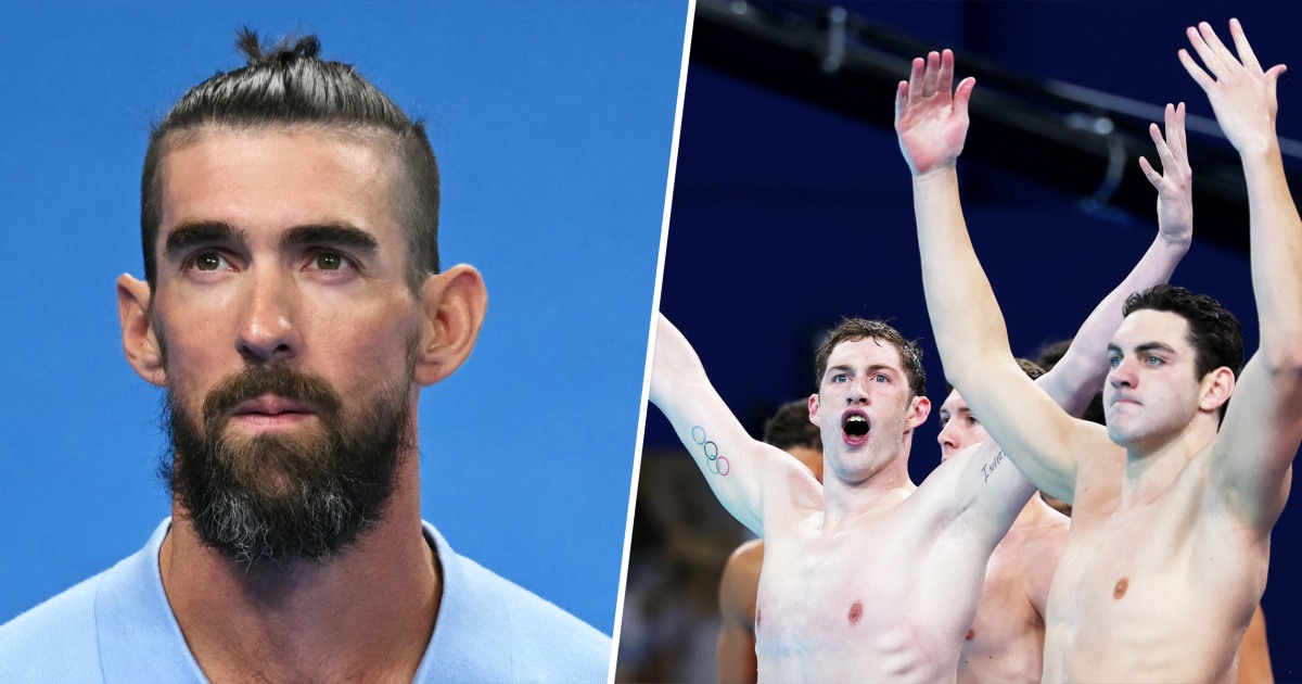Michael Phelps 'Pretty Disappointed' With US Men's Swimming Results At Paris Olympics
