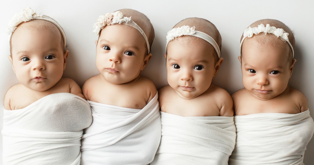 Sandhu Quadruplets Come Home, Parents Share New Photos