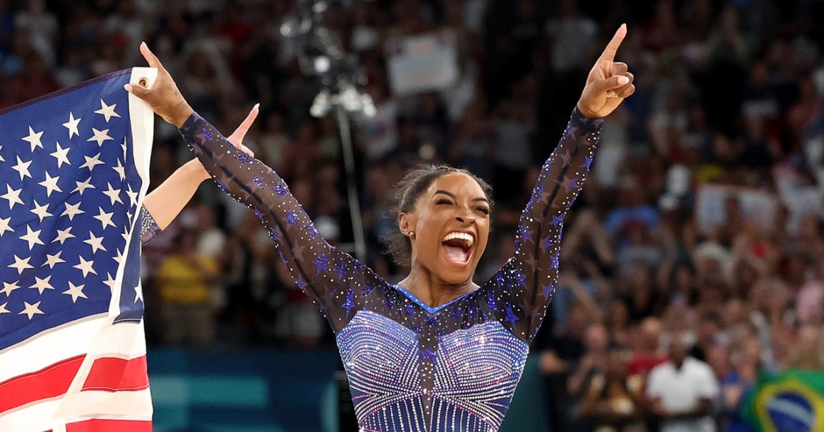 Simone Biles Wins Gold In Gymnastics All Around Final Suni Lee Gets Bronze