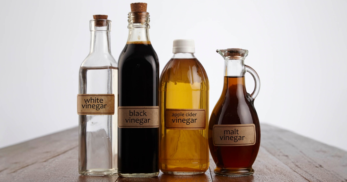 4 Healthiest Types Of Vinegar, According To A Dietitian